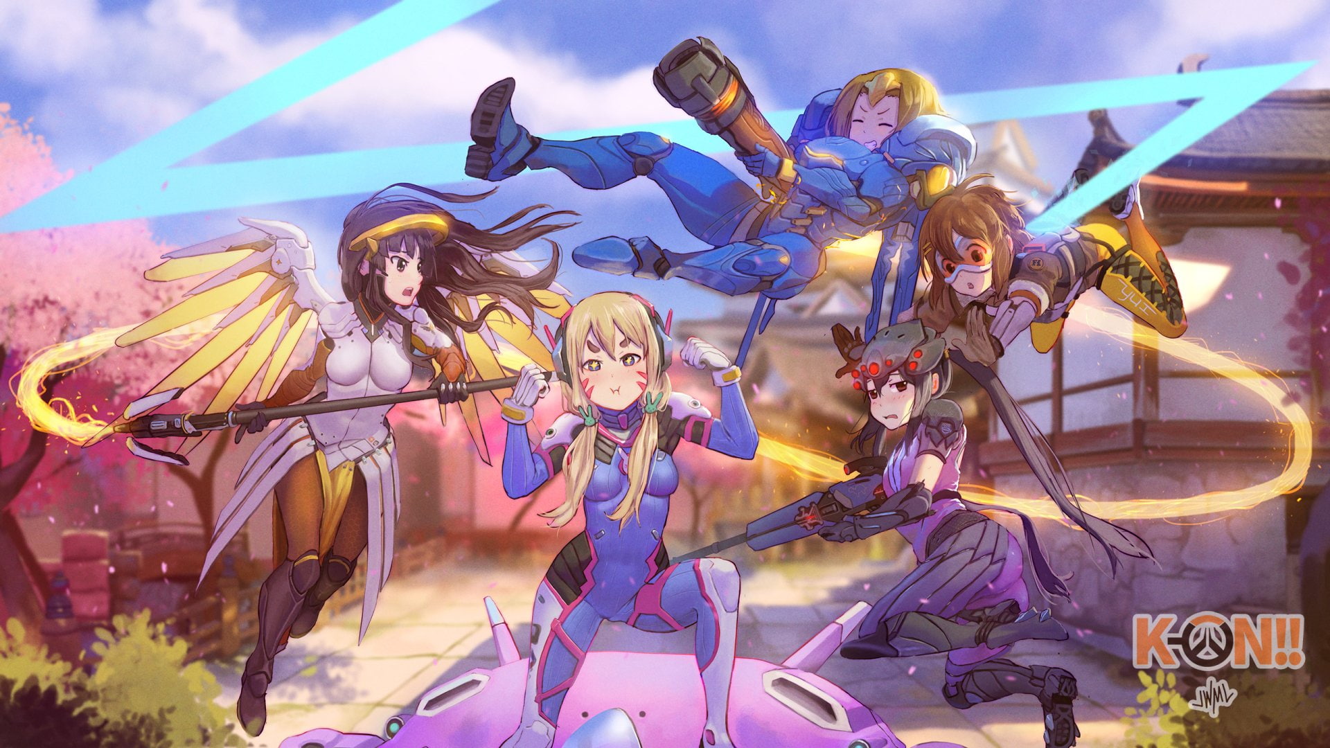overwatch wallpaper,cg artwork,cartoon,fictional character,hero,anime ...
