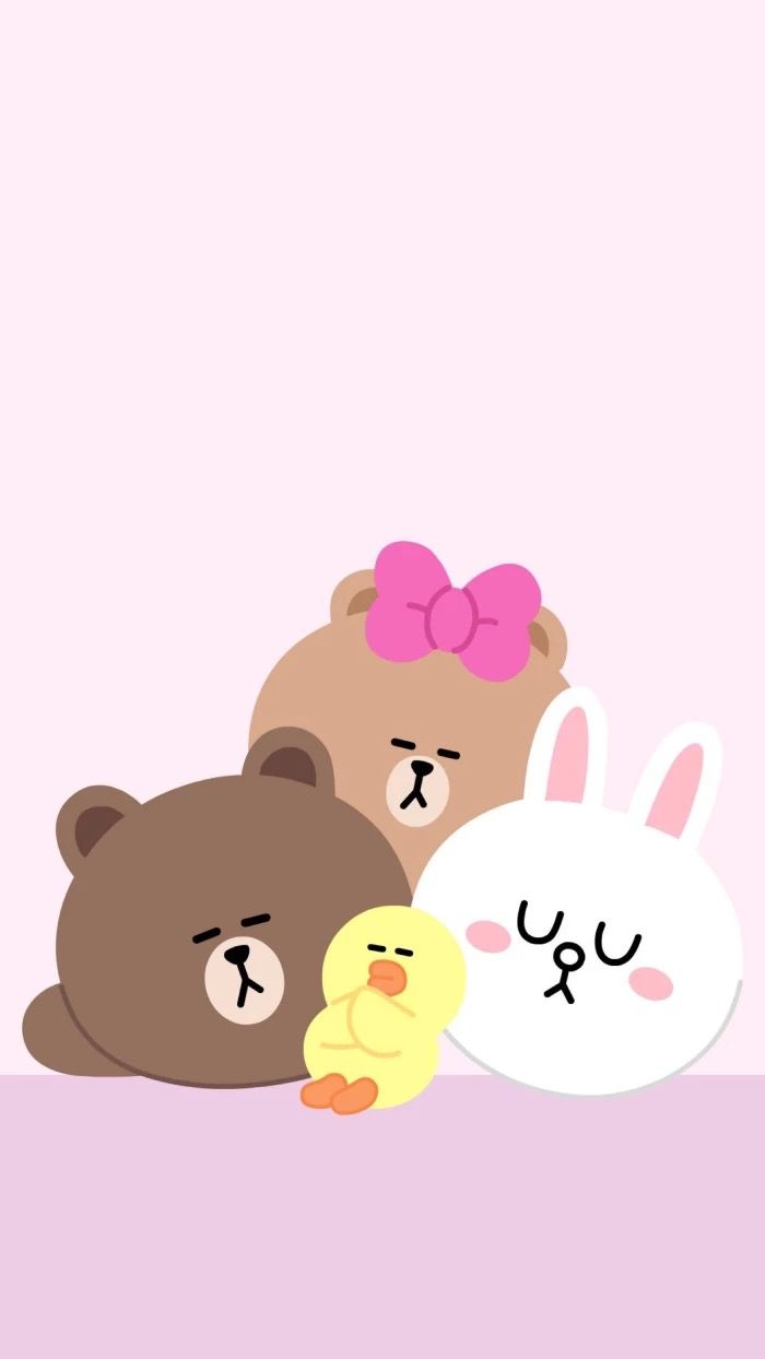 Wallpaper Line Lucu - Cony Wallpaper Line Town- WallpaperUse