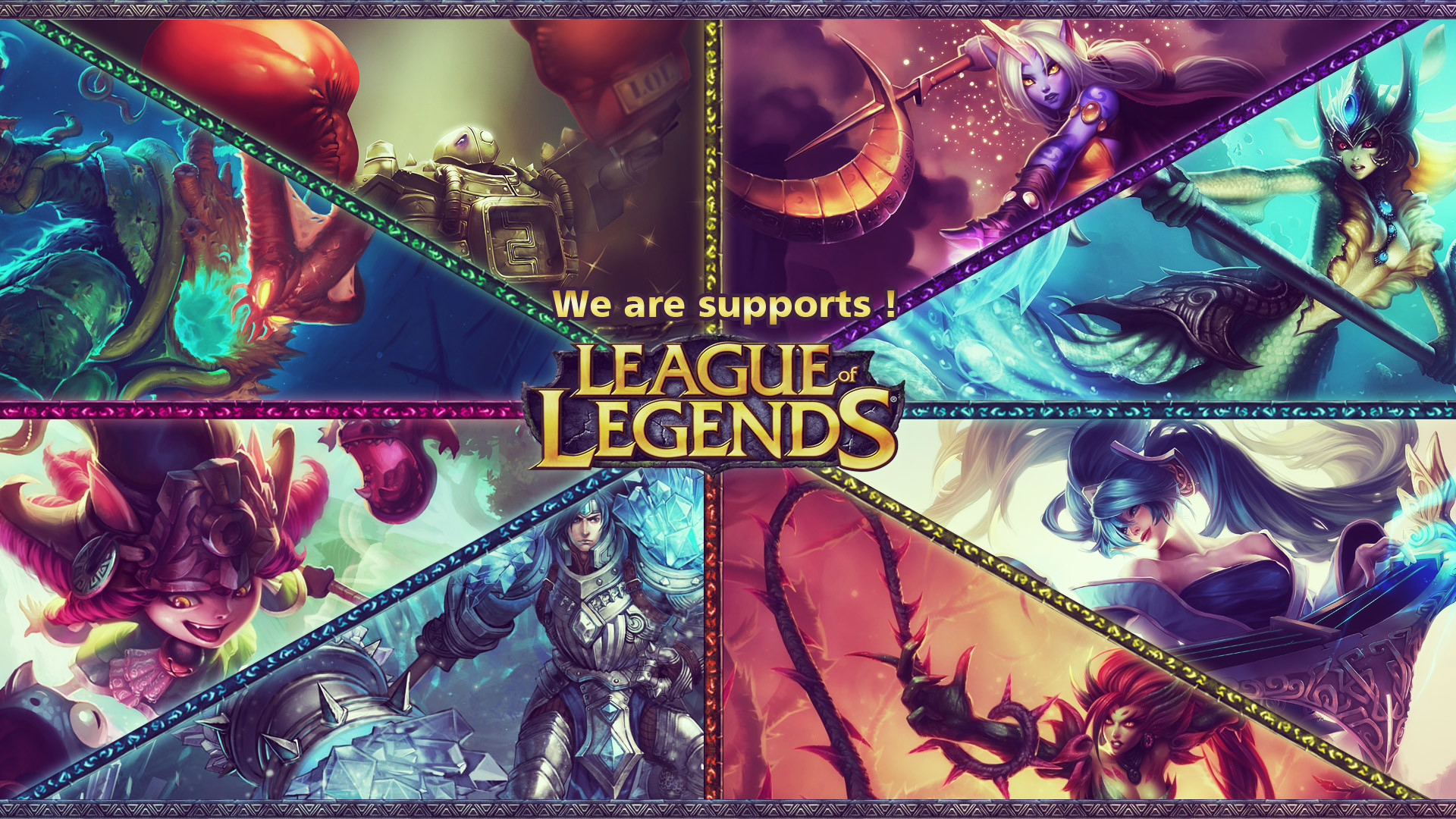 League Of Legends Support Killer- WallpaperUse