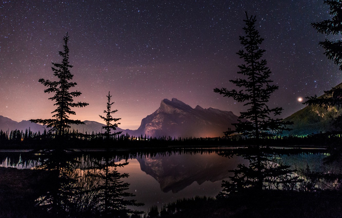 wallpaper canada,sky,nature,reflection,natural landscape,tree (#39073 ...