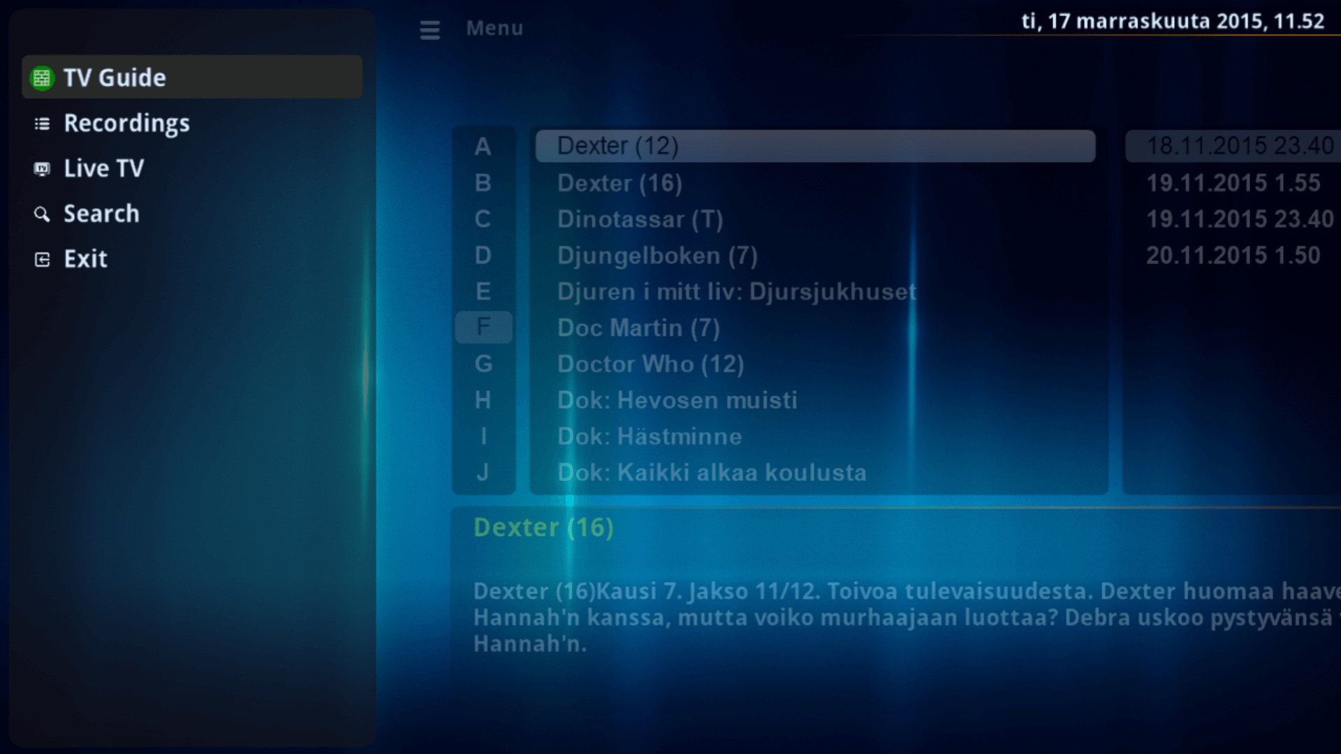 htpc wallpaper,text,blue,screenshot,font,multimedia (#301173 ...