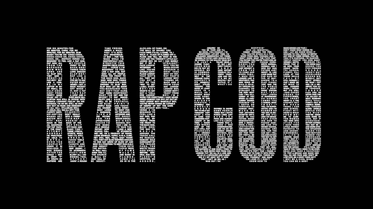 Rap God Lyrics- WallpaperUse