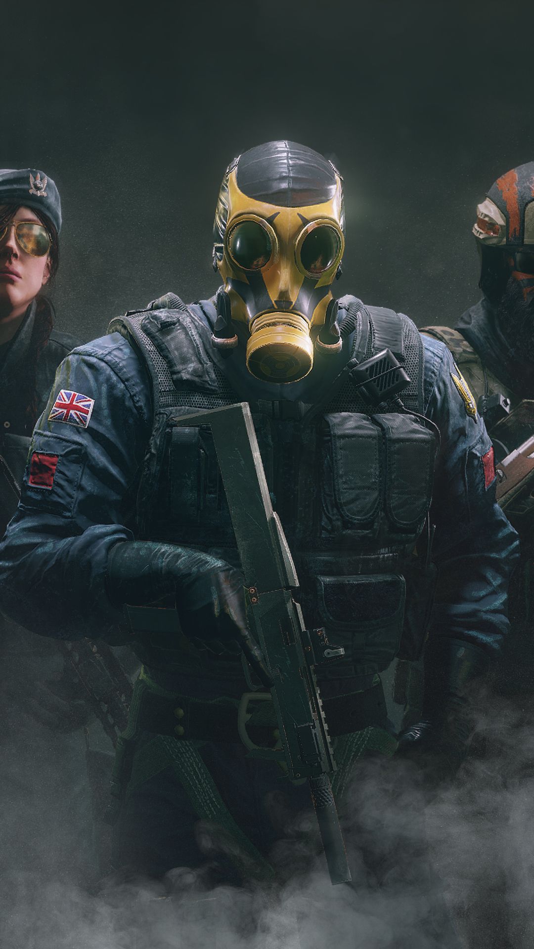 rainbow 6 siege wallpaper,personal protective equipment,helmet,mask,gas ...