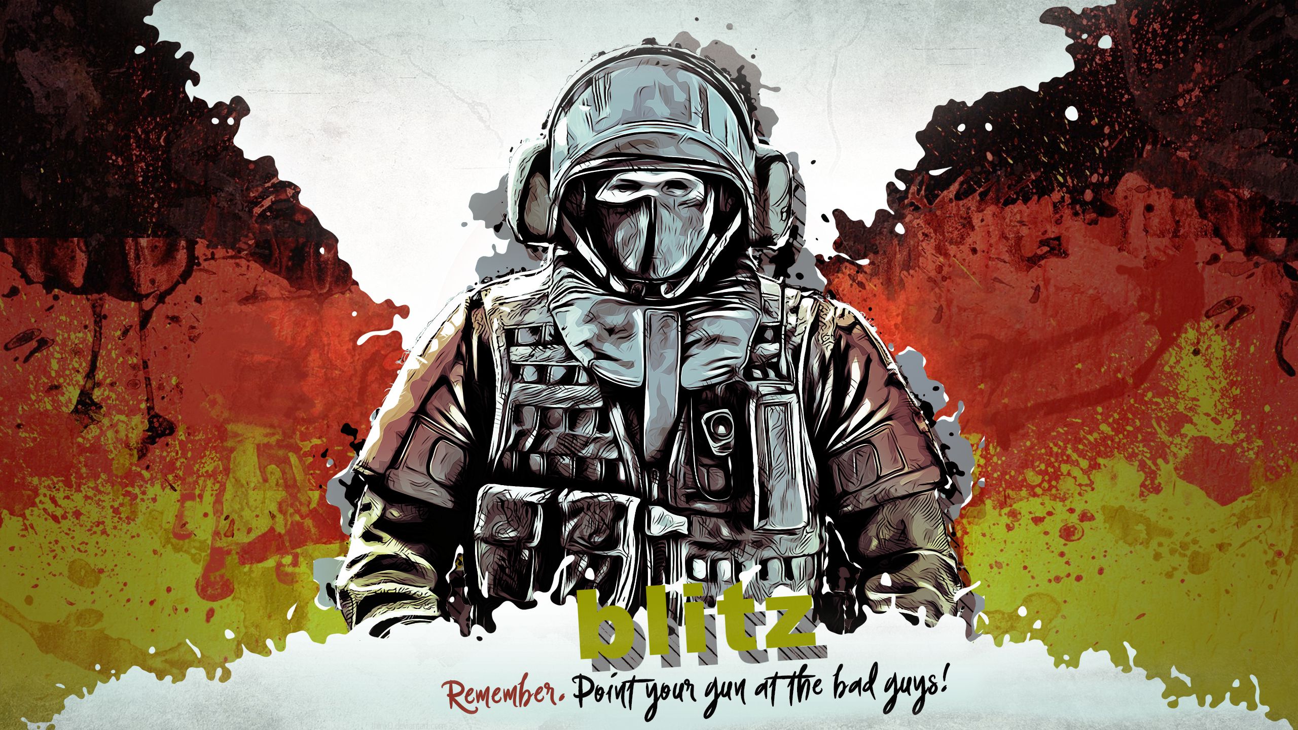 1080p Rainbow Six Siege Blitz- WallpaperUse