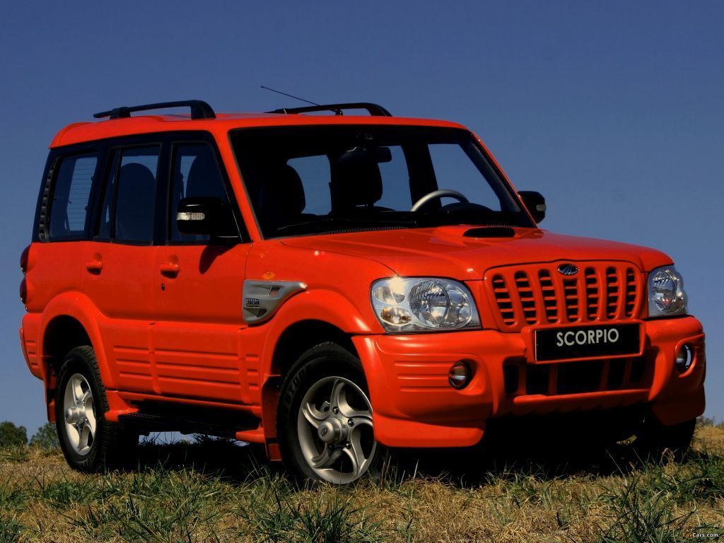 Red Scorpio Car- WallpaperUse