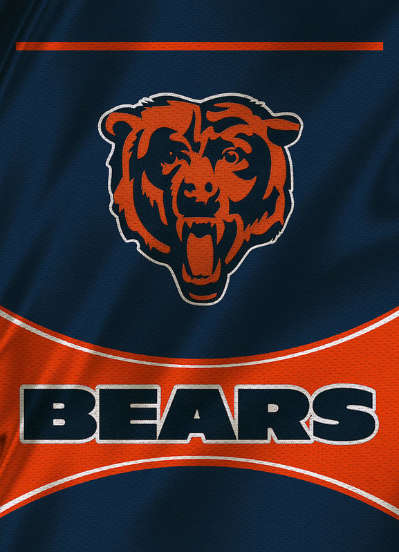 Bears Poster Featuring The Photograph Chicago Bears - Transparent ...
