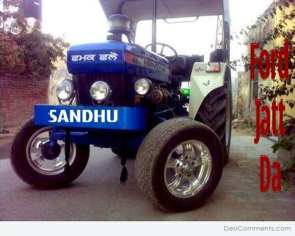 Tractor - Modified Tractor Alloy Wheel- WallpaperUse