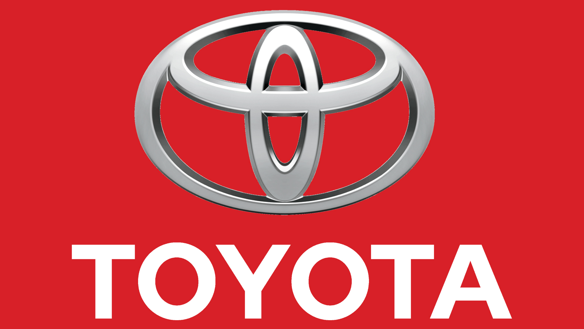Symbol toyota - Toyota Logo Red Background- WallpaperUse