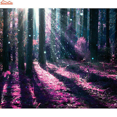 purple tree wallpaper,purple,nature,forest,violet,natural environment ...