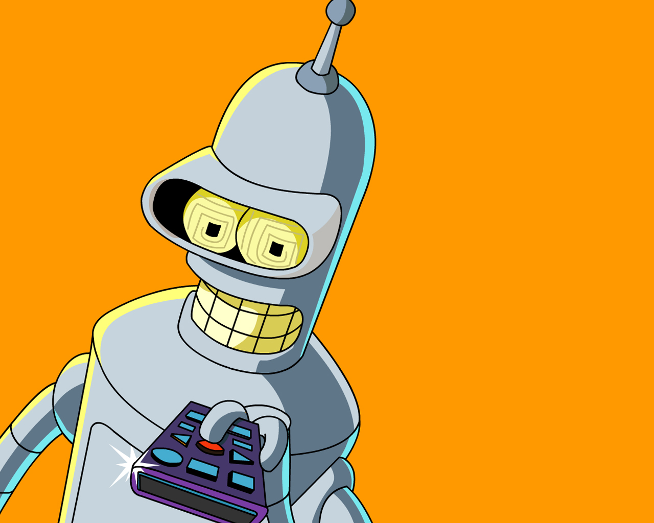 bender futurama wallpaper,cartoon,animated cartoon,illustration ...