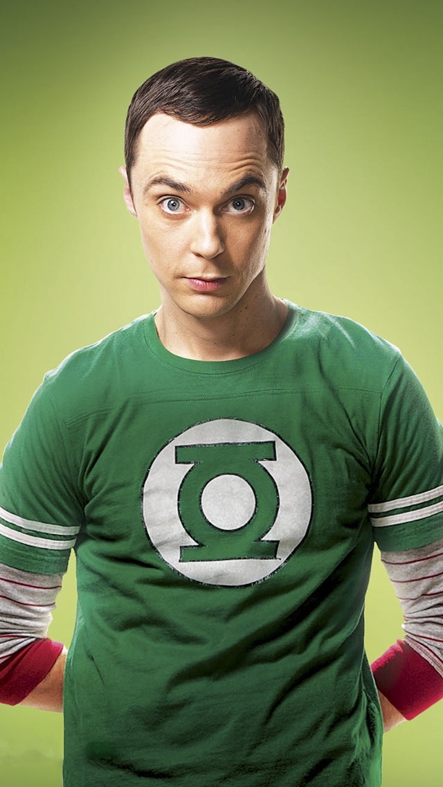Sheldon Lee Cooper Green T-shirt - Big Bang Theory Sheldon- WallpaperUse