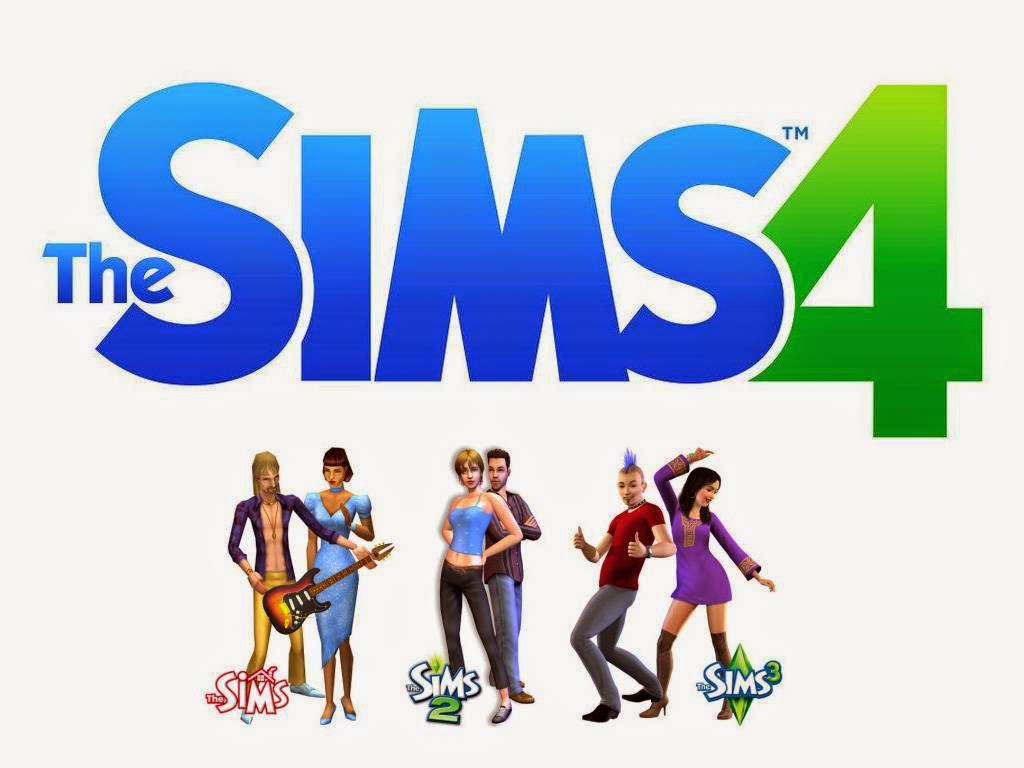 Sims 4 Logo- WallpaperUse