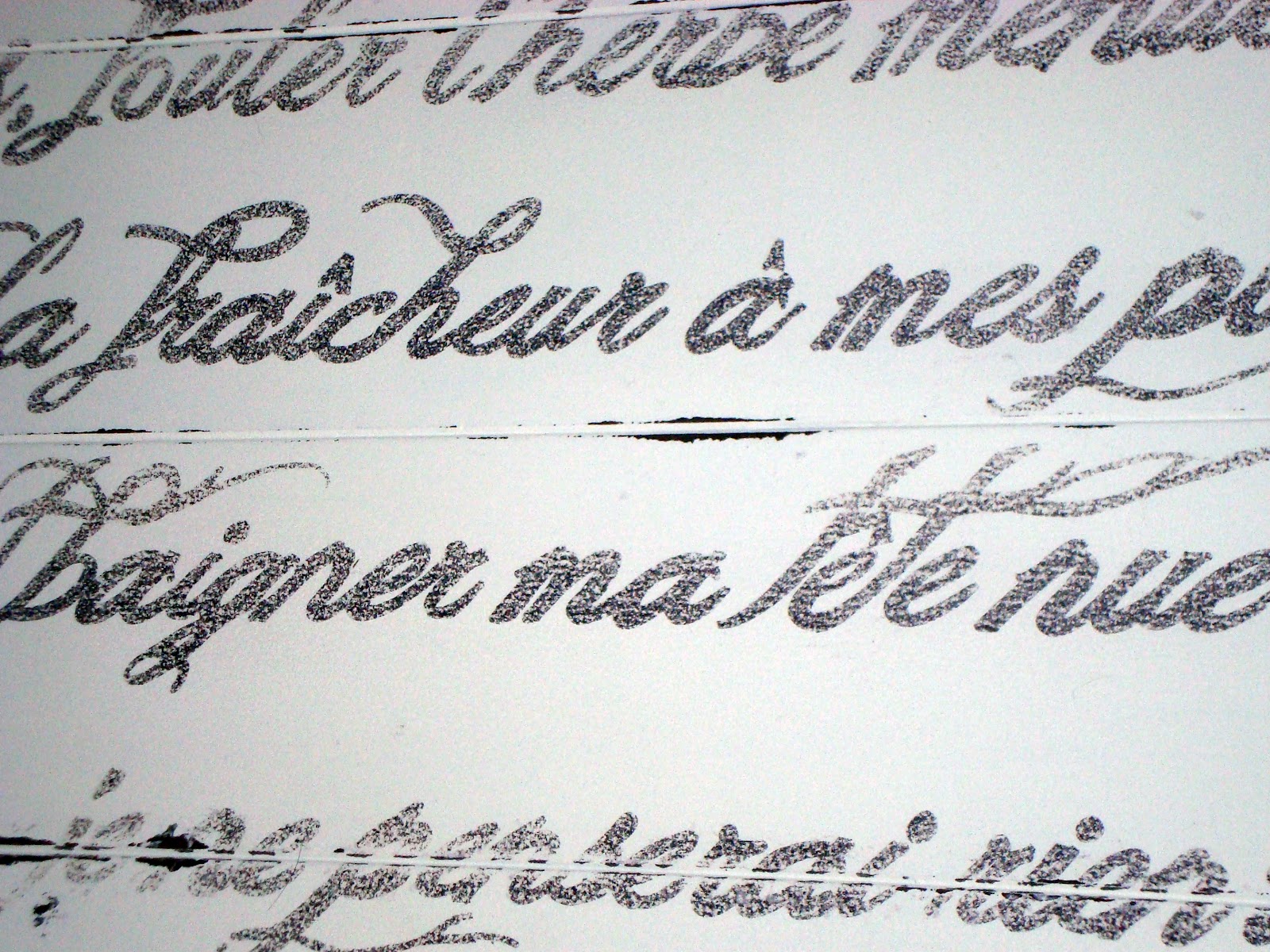 Script If I Had It My Way I Would Have Beautiful Scrawling ...
