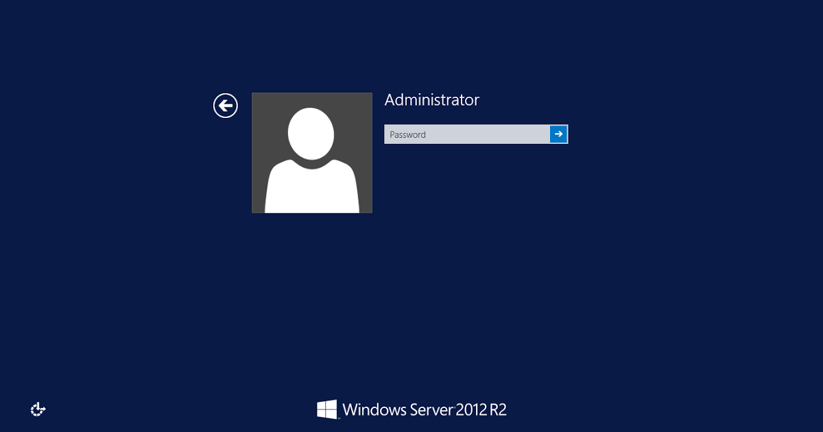 Server 2012 R2 Login Screen- WallpaperUse