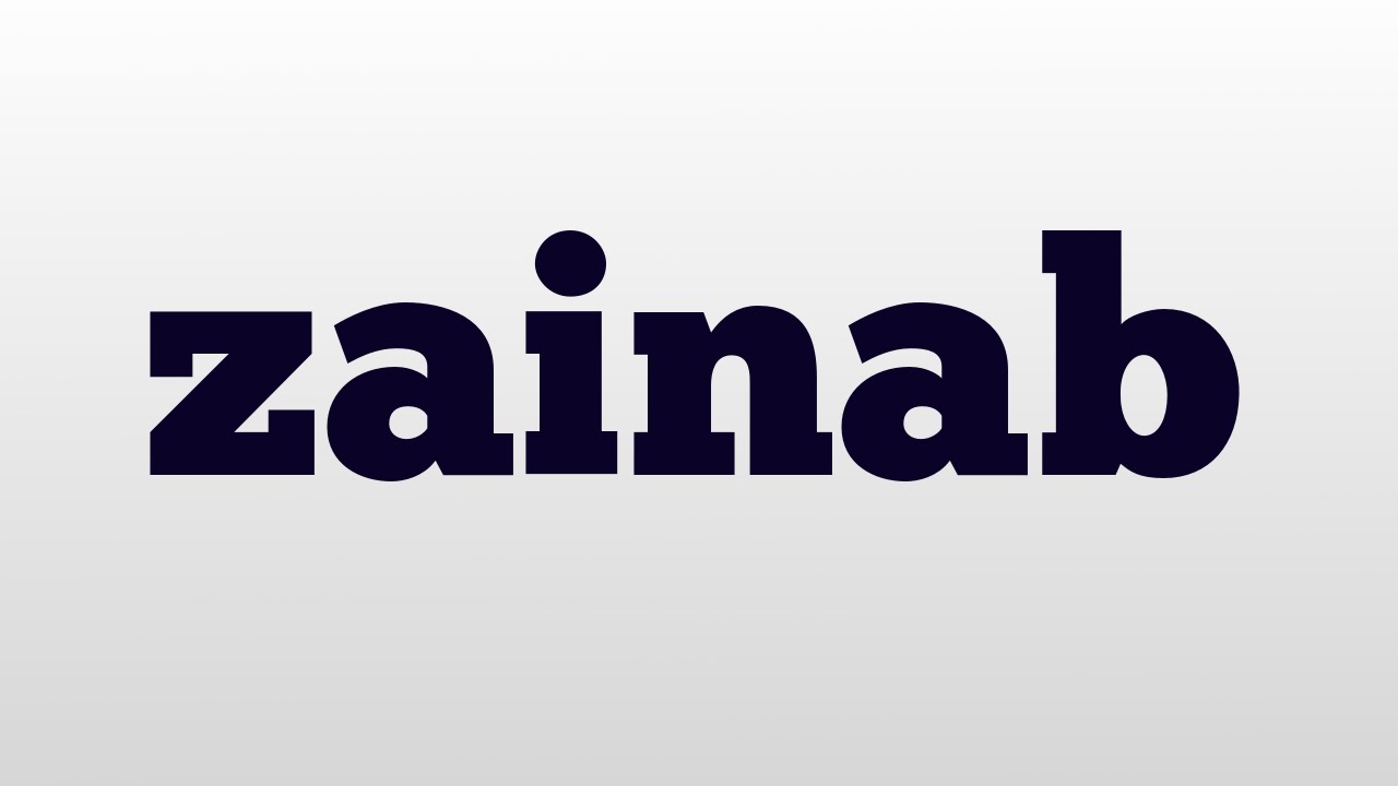 Zainab Name Wallpaper- WallpaperUse