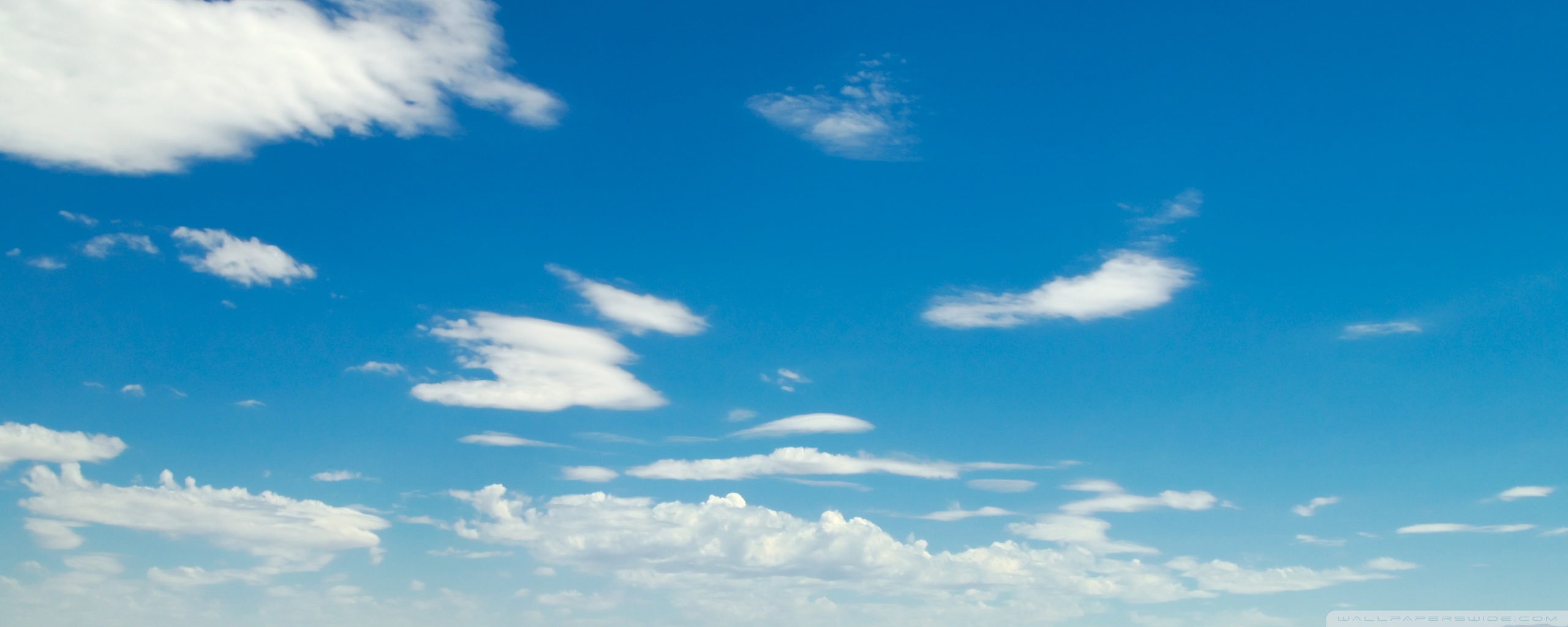 Widescreen Natural Sky Wallpaper - High Resolution Clear Sky- WallpaperUse