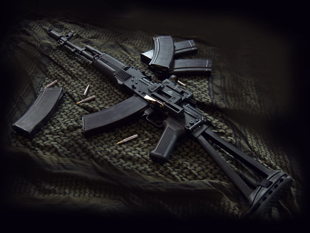 Gun Ak Wallpaper Pic Mch070389 Ak 47 Wallpaper By Smash - Ak 47 ...