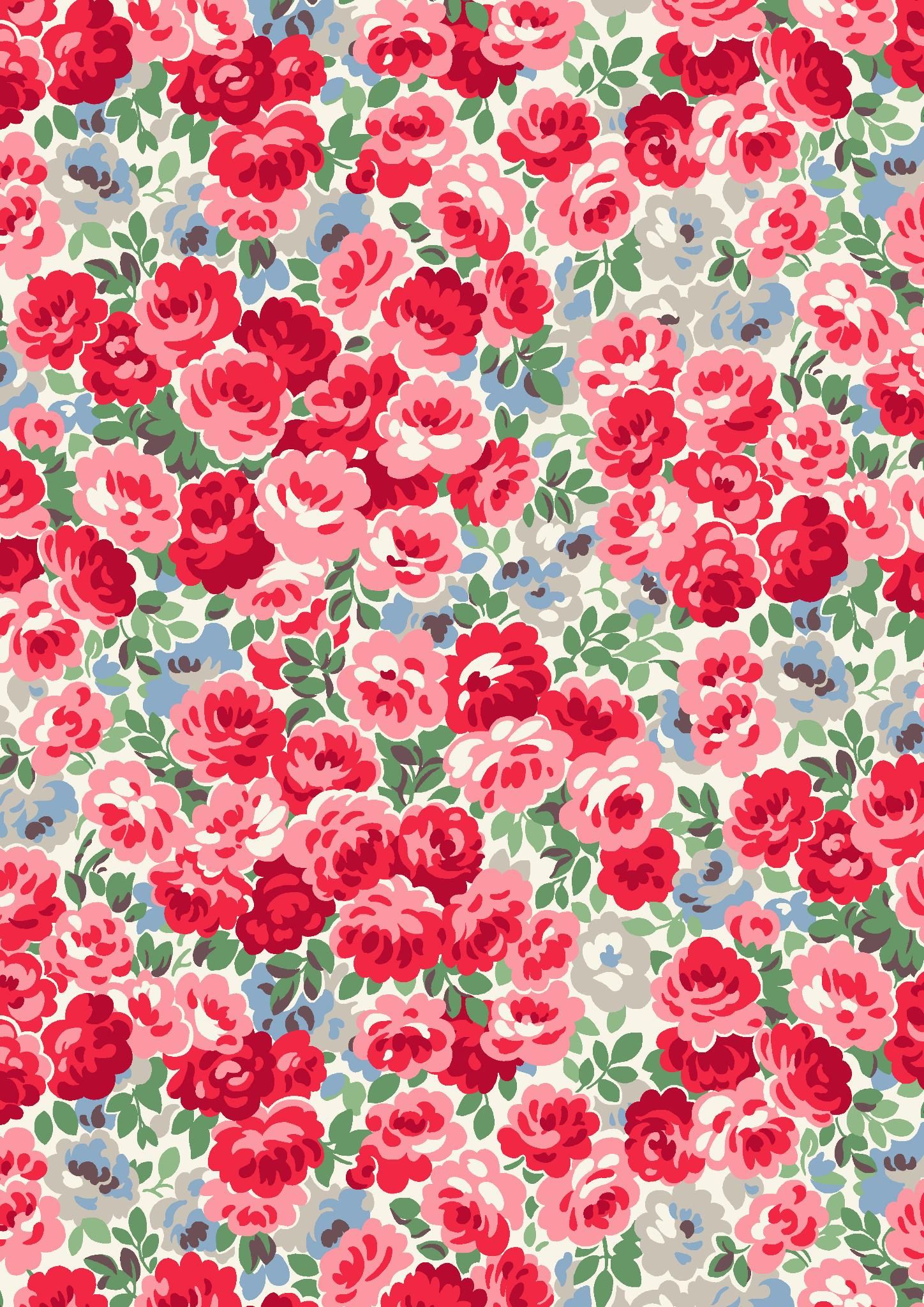 Cath Kidston Flower Background- WallpaperUse