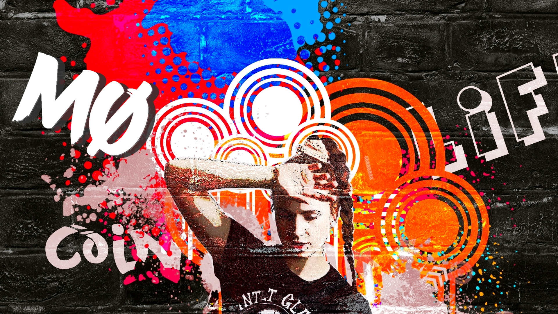 Mø Graffiti - Graffiti- WallpaperUse