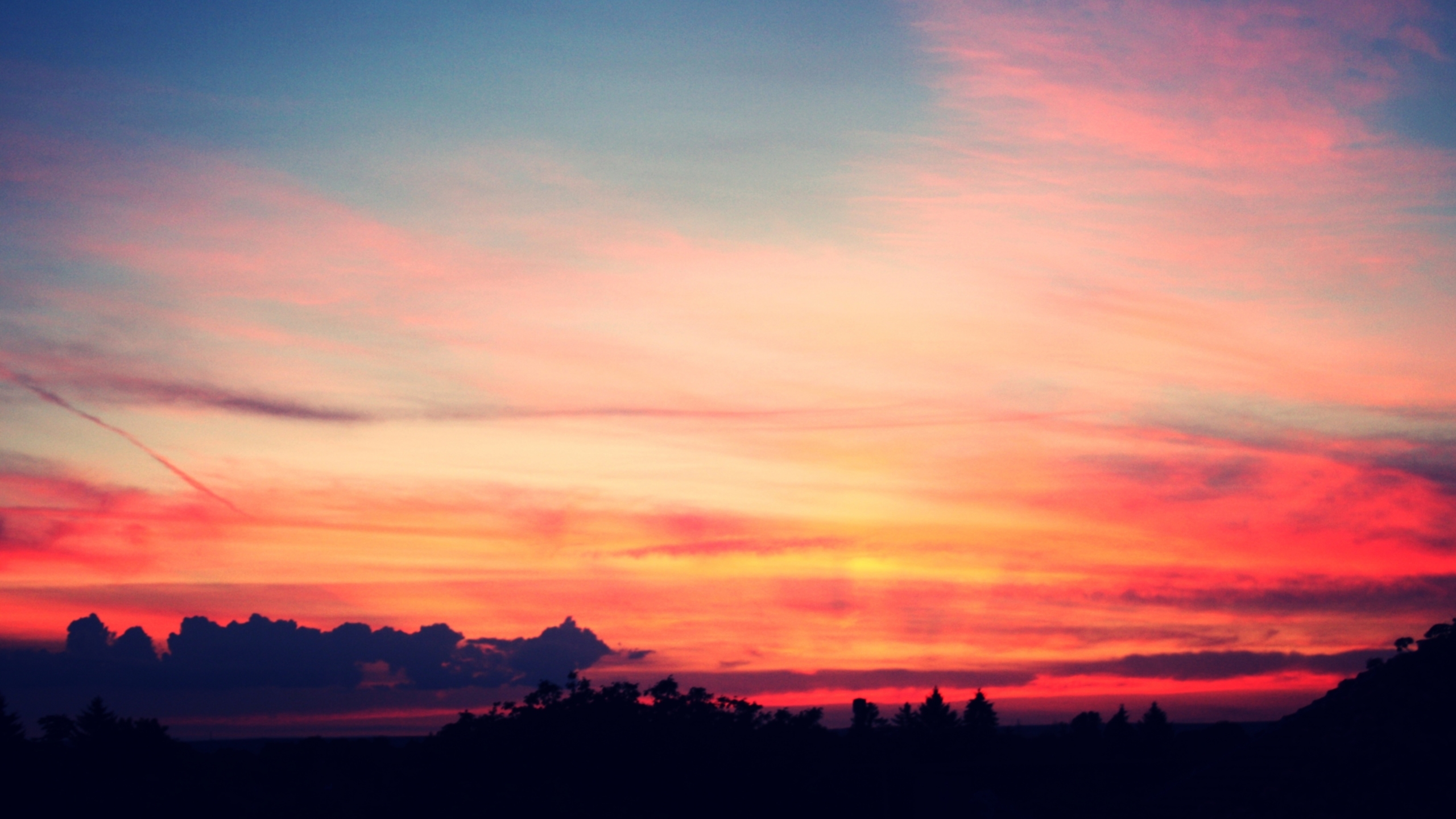 imac 27 inch wallpaper,sky,afterglow,red sky at morning,cloud,sunset ...