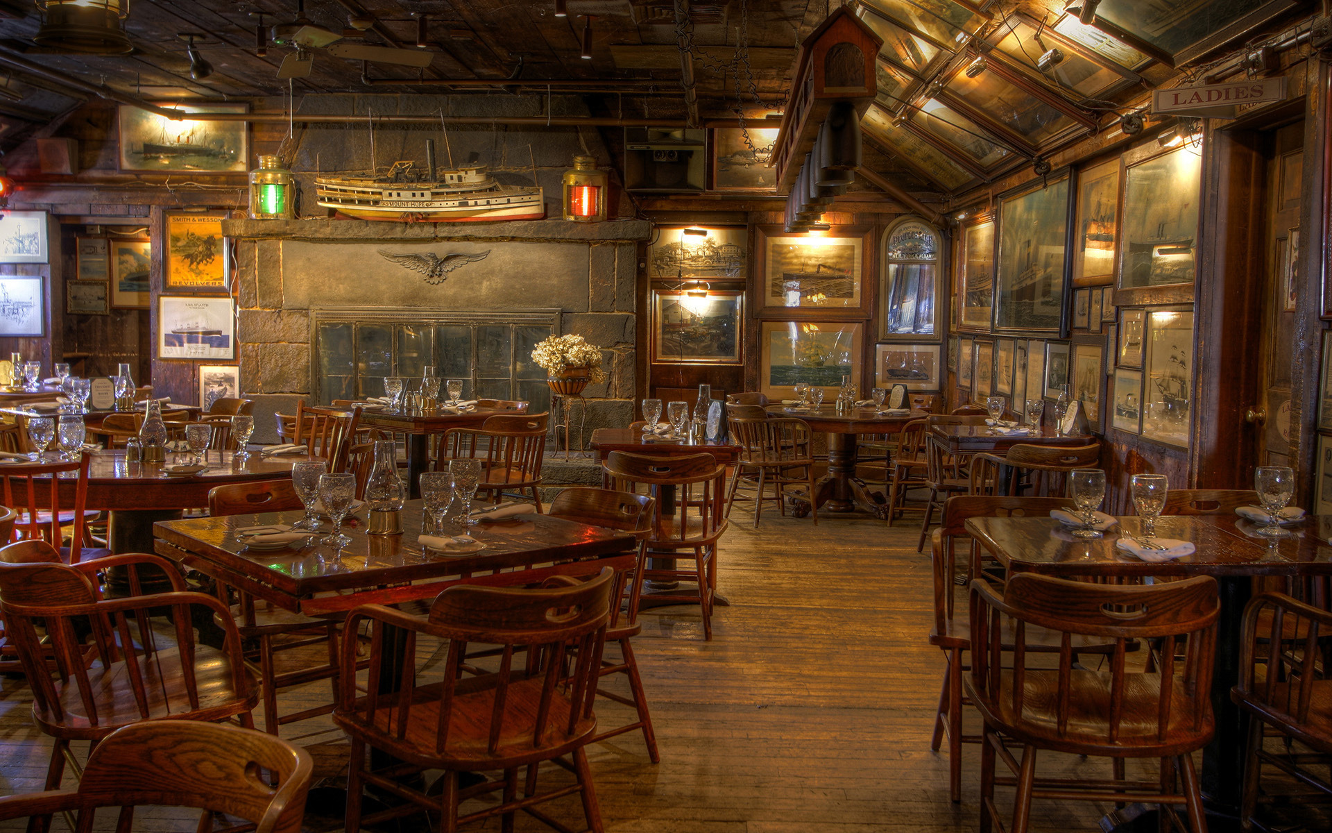 Rustic Restaurant Wallpaper Background 37291 - Griswold Inn Essex Ct ...