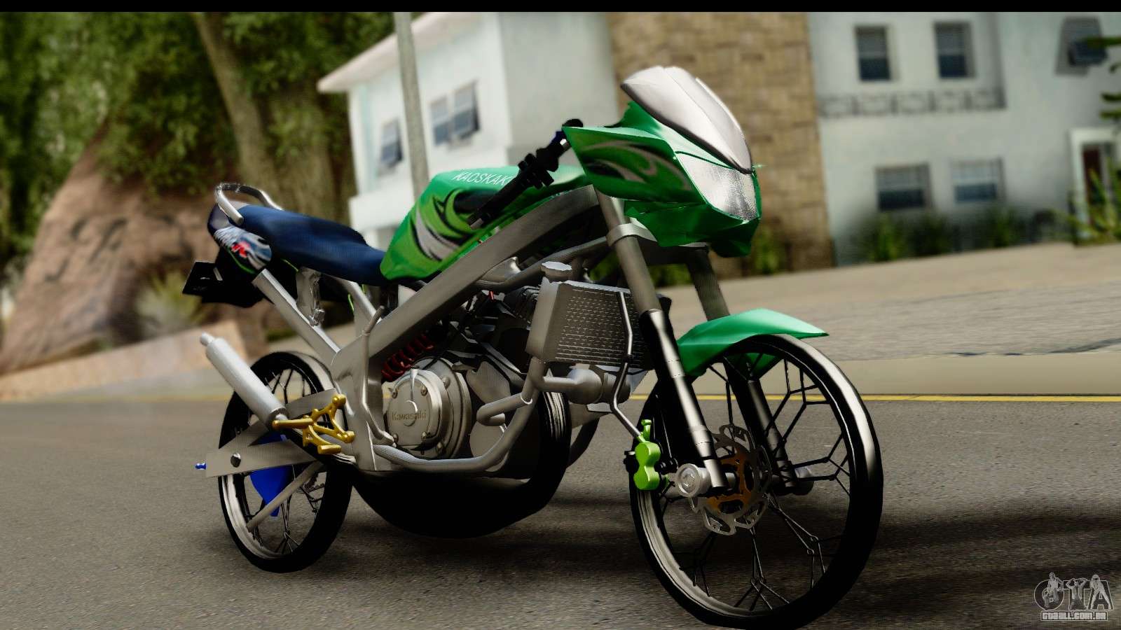 Kawasaki Ninja R Drag Para Gta San Andreas - Mod Ninja R Gta Sa ...