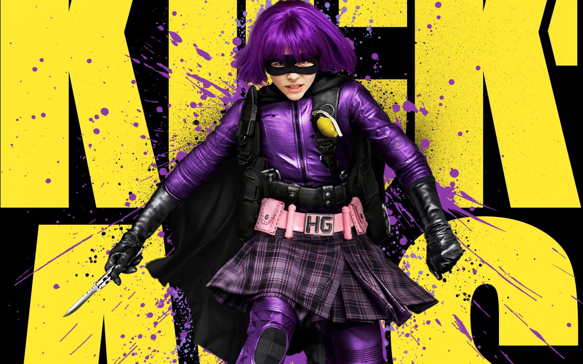 196941 Title Movie Kick-ass Superhero Comics Wallpaper - Hit Girl ...