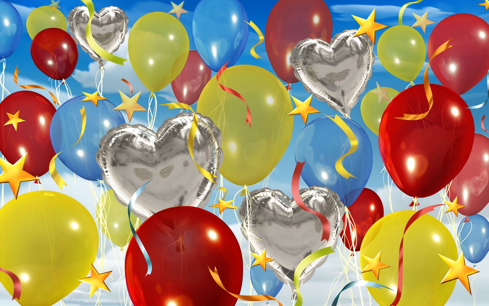 Happy Birthday Balloons 4k Wallpaperuse