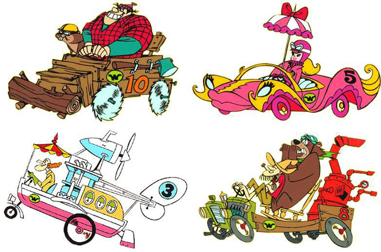 429080 Title Tv Show Wacky Races Wallpaper - Wacky Races 5- WallpaperUse