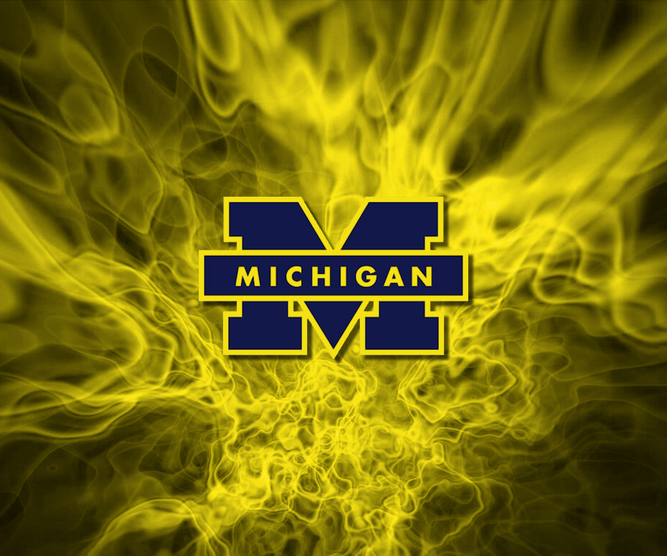 carta da parati michigan wolverines,giallo,verde,testo,font,disegno ...