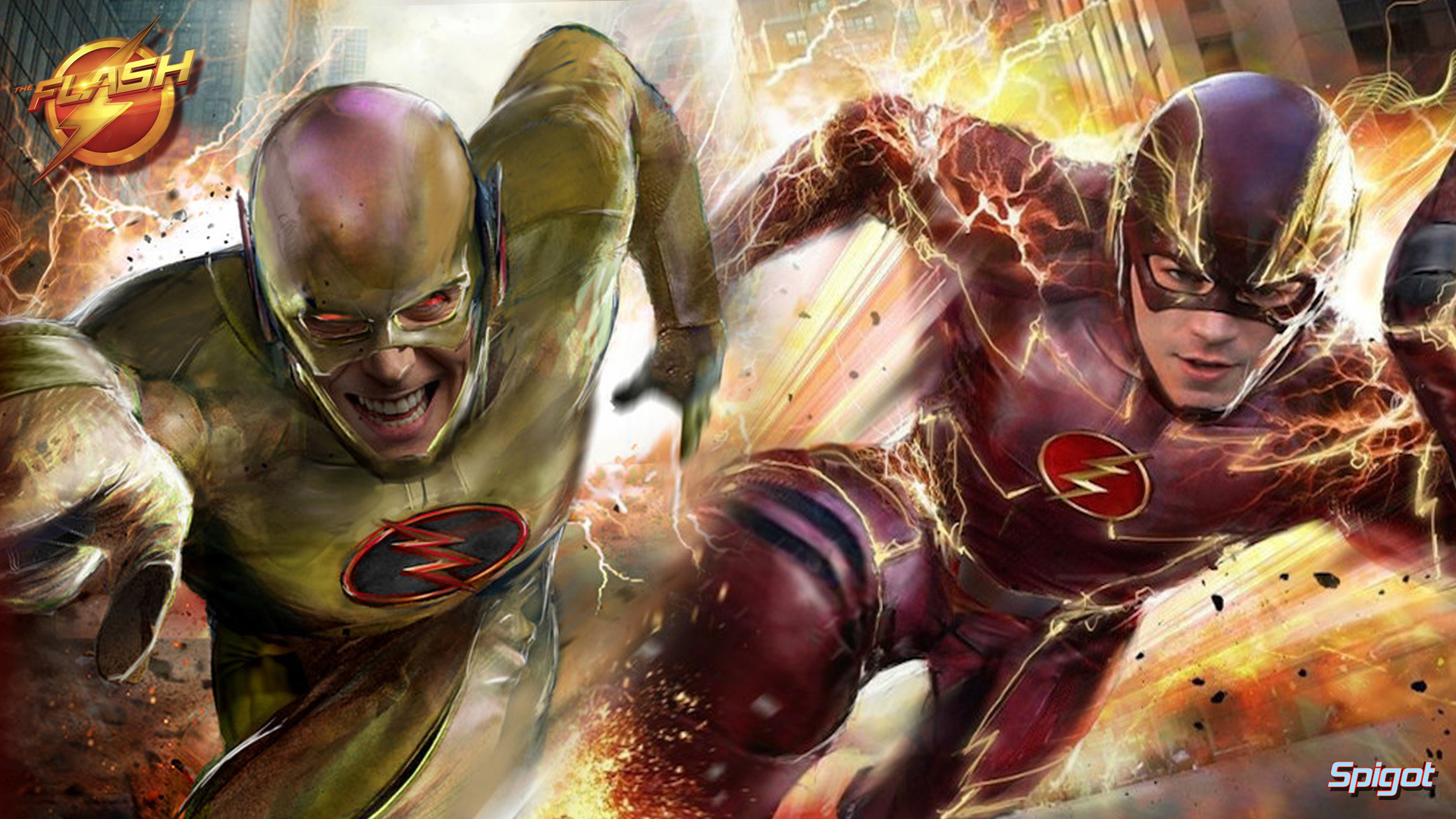 Flash Vs Reverse Flash Wallpaper Hd- WallpaperUse
