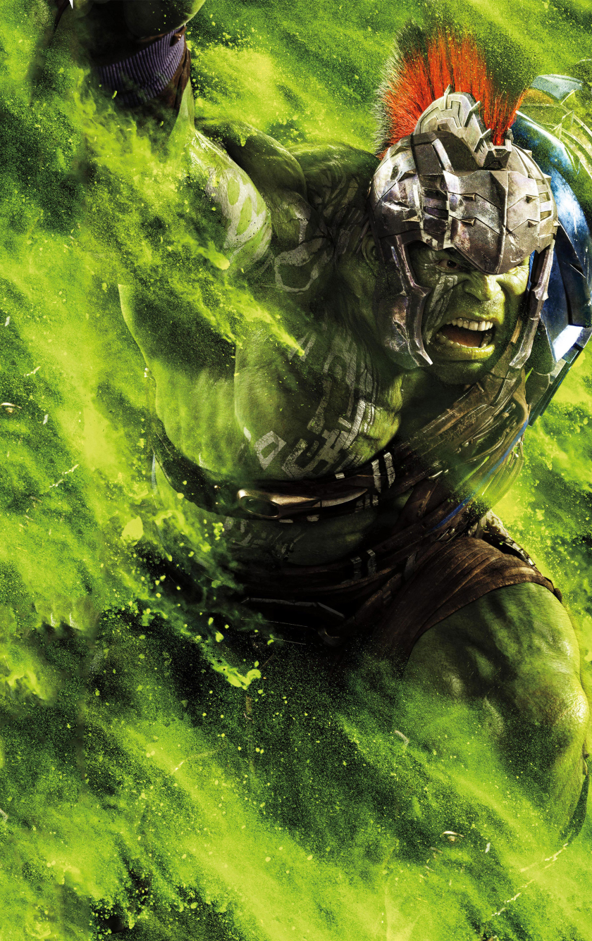 Thor Ragnarok Hulk Poster- WallpaperUse