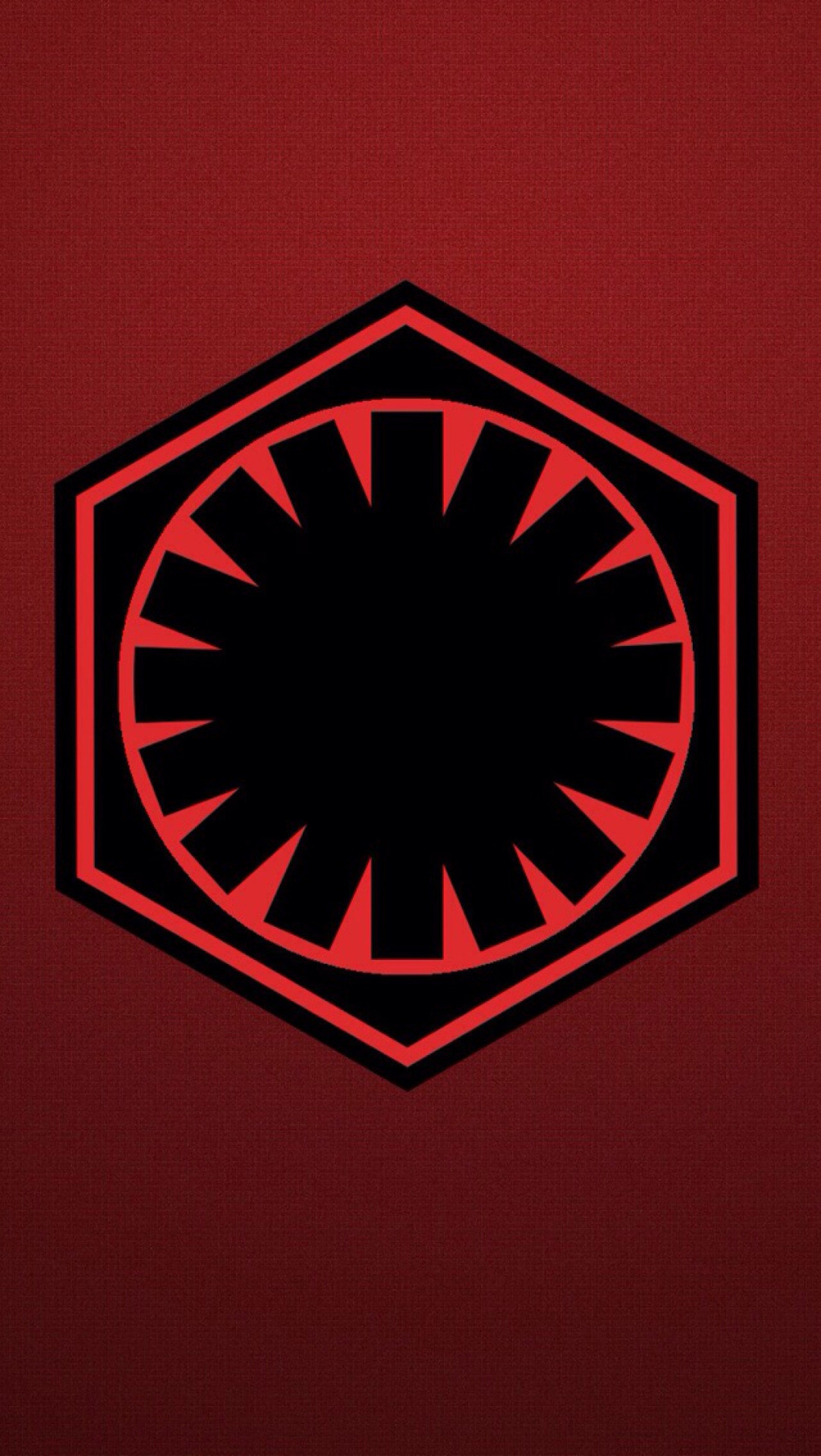 First Order Iphone Wallpaper - Star Wars First Order Symbol- WallpaperUse
