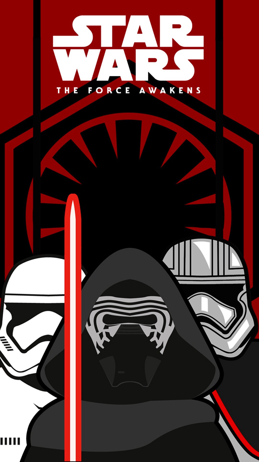 First Order Phone Wallpaper - Star Wars First Order Phone- WallpaperUse