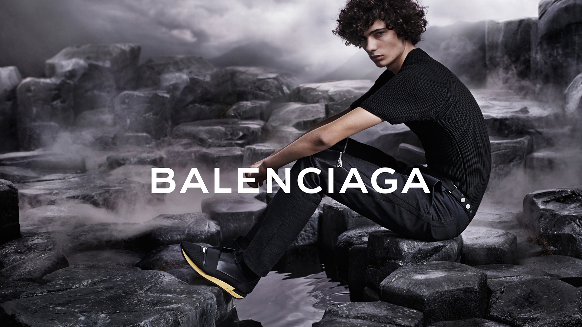 balenciaga wallpaper,sitting,photography,album cover,digital ...
