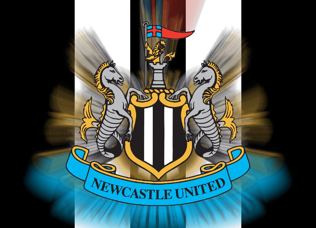 carta da parati newcastle,cresta,grafica,emblema,simbolo,giochi ...