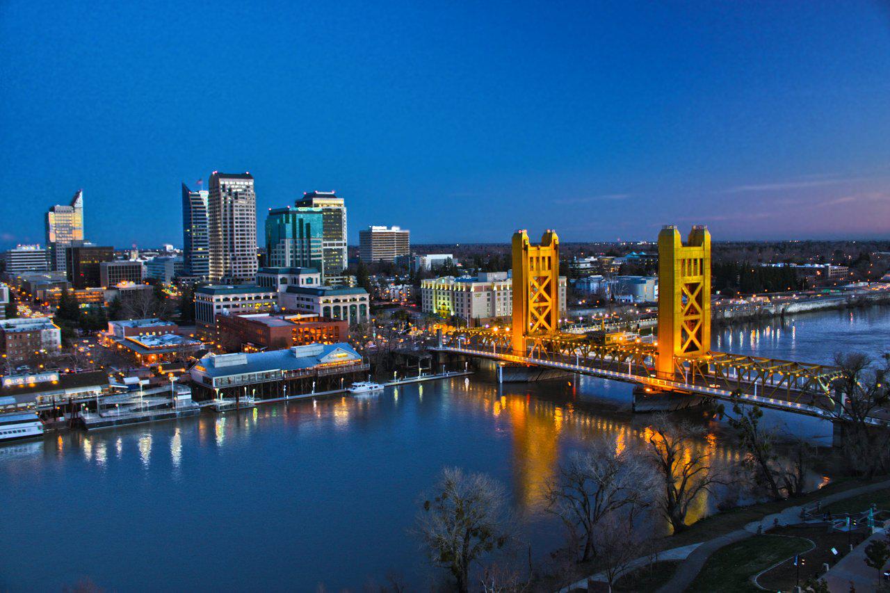 Sacramento Photo Tower Bridge- WallpaperUse