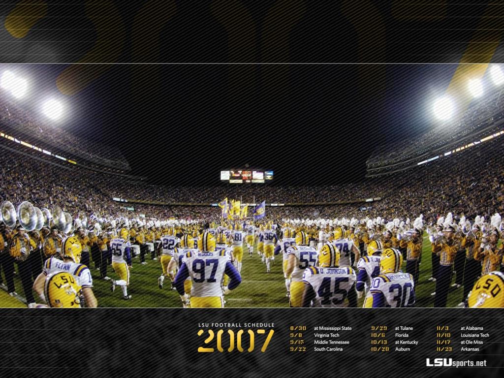 Lsu Football Wallpaper - Tiger Stadium Lsu 2007- WallpaperUse