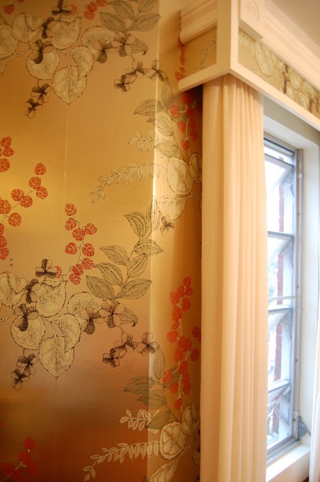 asian inspired wallpaper,wall,curtain,room,interior design,textile ...