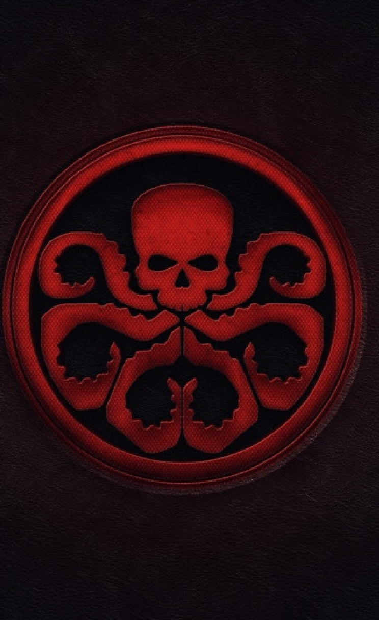 octopus iphone wallpaper,red,skull,bone,symbol,circle (#384848 ...