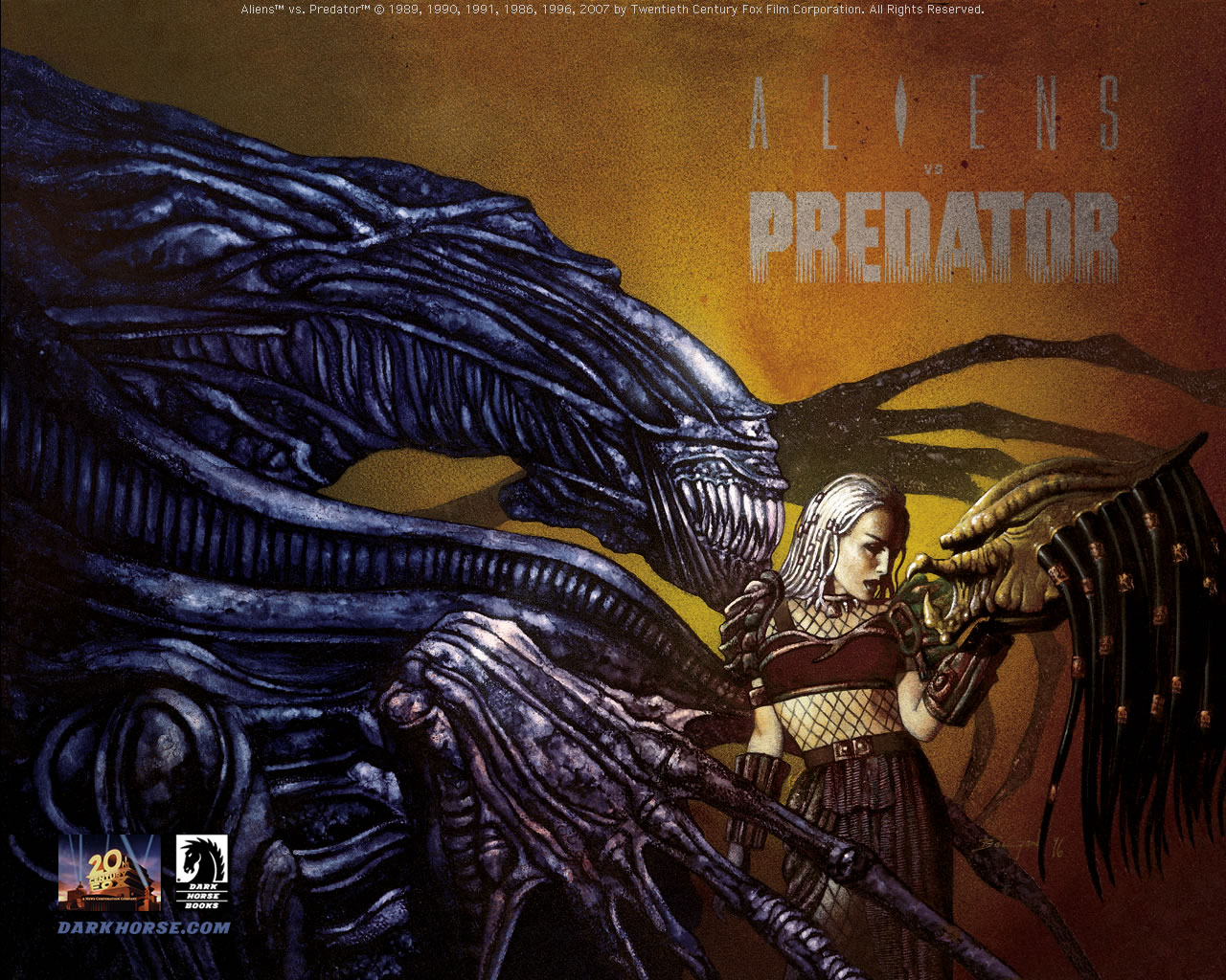 Alien Vs Predator Comics- WallpaperUse