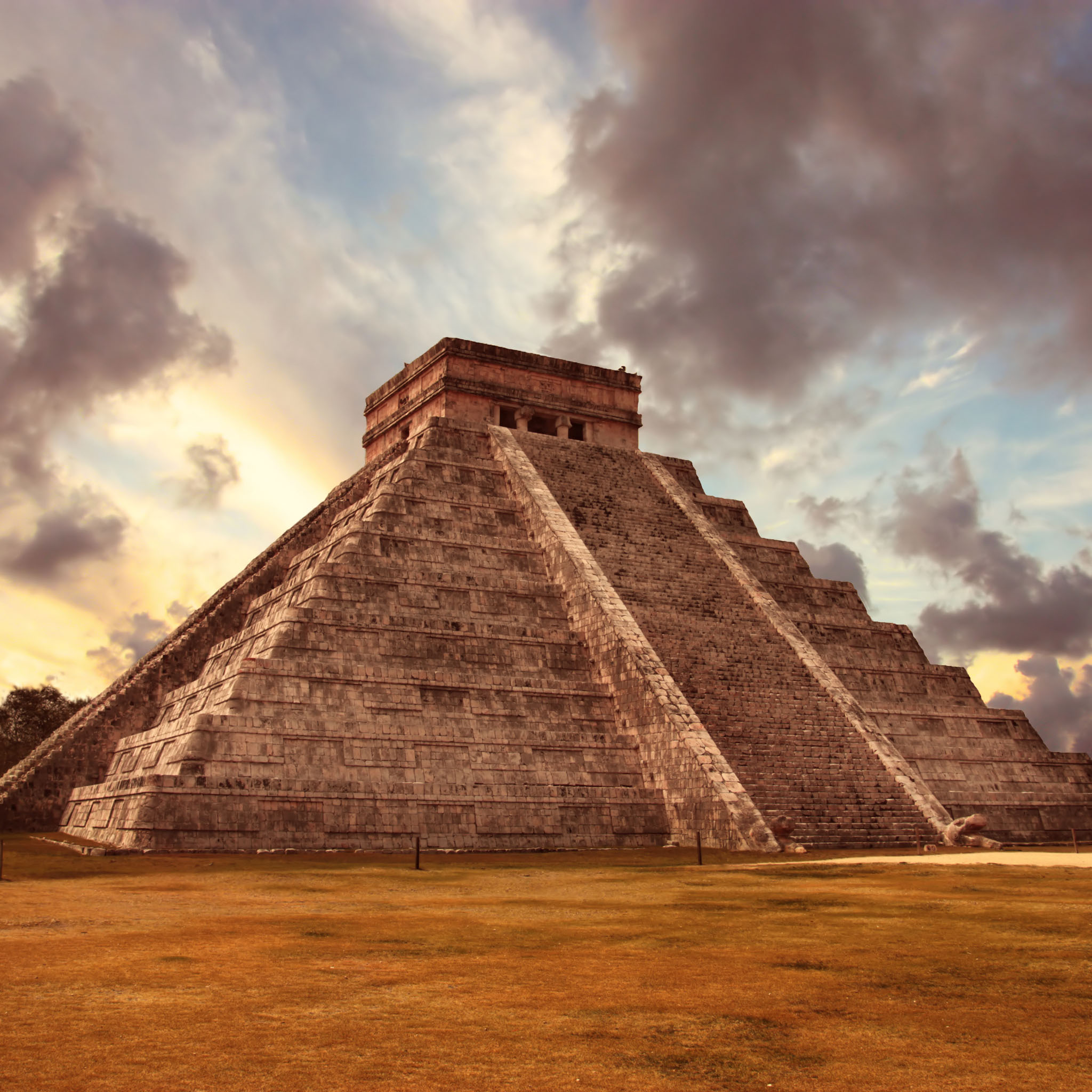 Kukulkan Pyramid Mexico Hd Ipad Wallpapers - Chichen Itza- WallpaperUse
