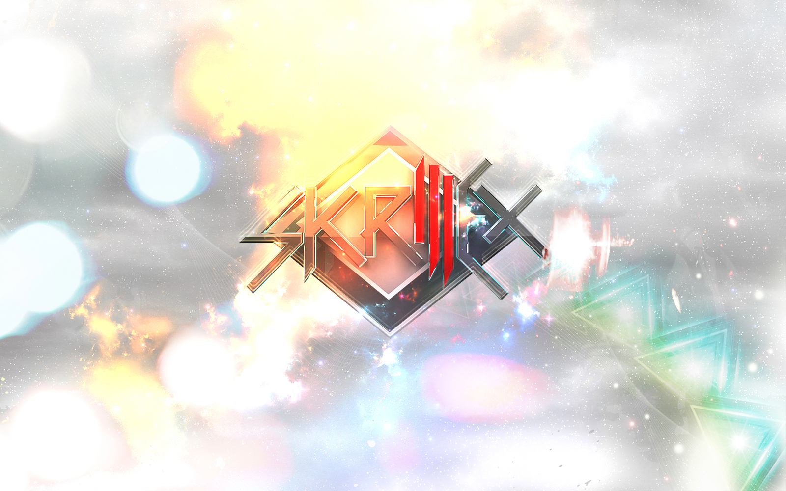 Skrillex 3d Logo Light Effects Design Hd Wallpaper - Skrillex Wallpaper ...