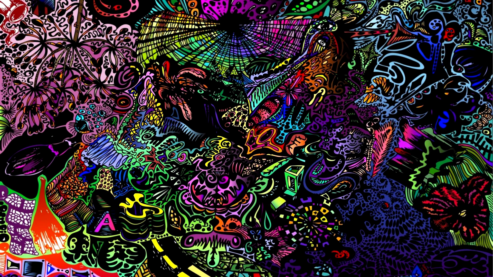 Funky Grey Wallpaper- WallpaperUse