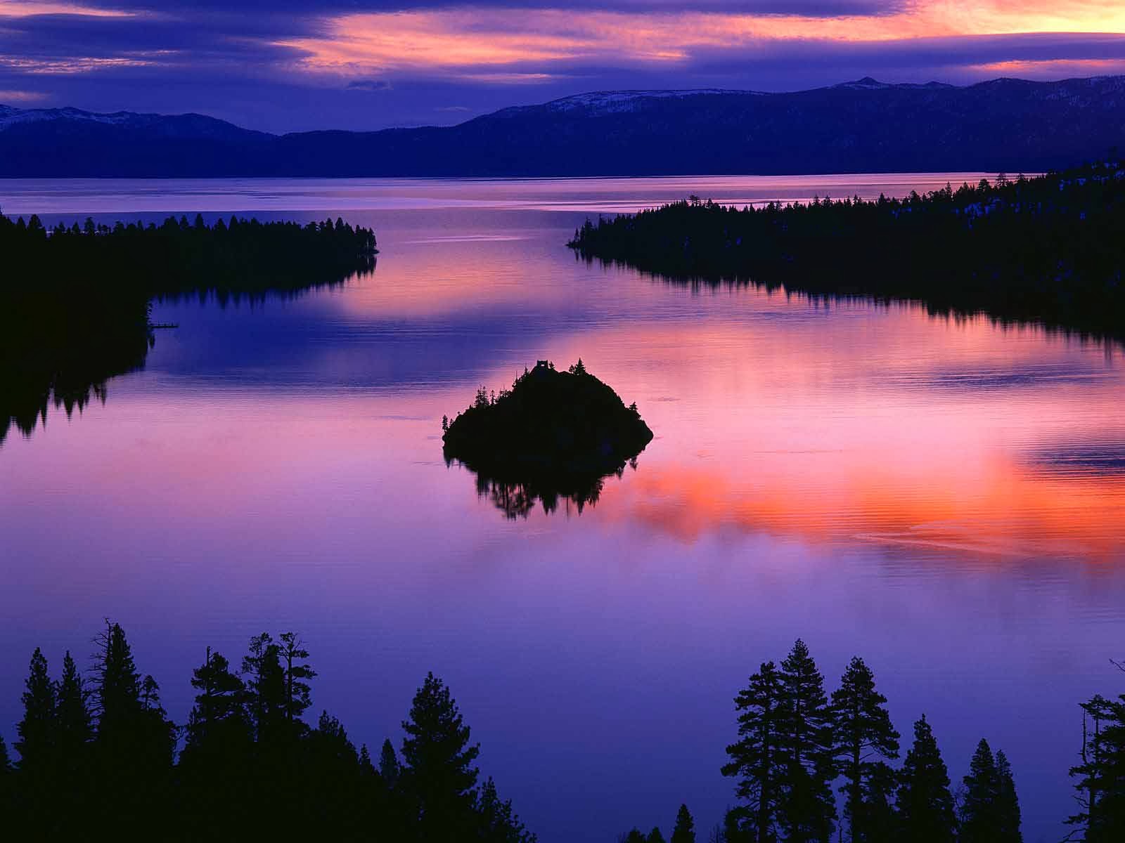 bay wallpaper,sky,nature,reflection,lake,natural landscape (#393213 ...