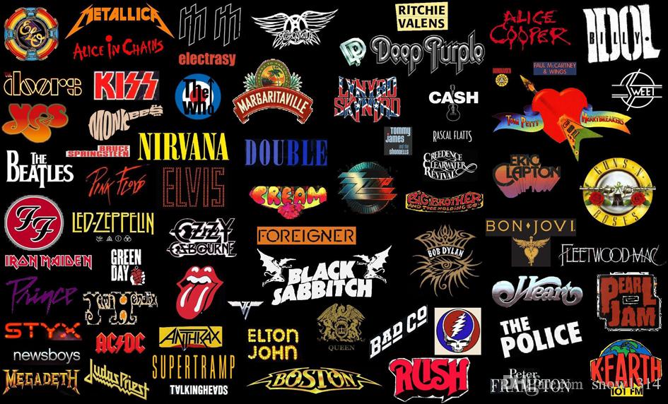 Rock Band Logos- WallpaperUse