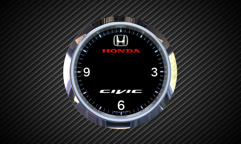 Honda Clock Wallpaper- WallpaperUse