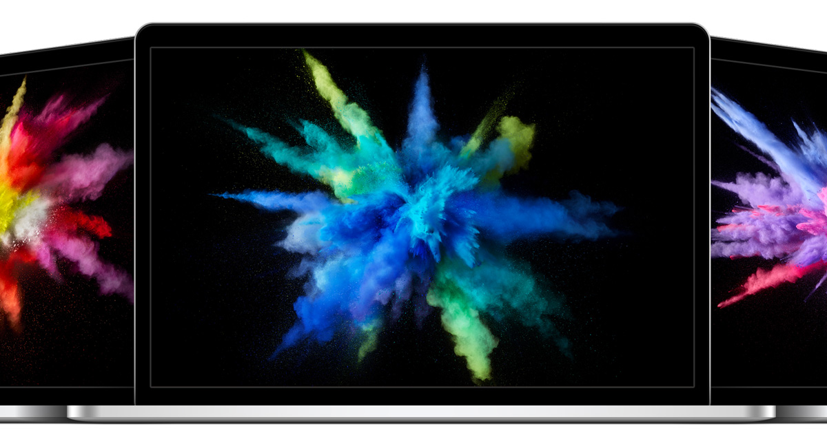 Apple Color Burst- WallpaperUse