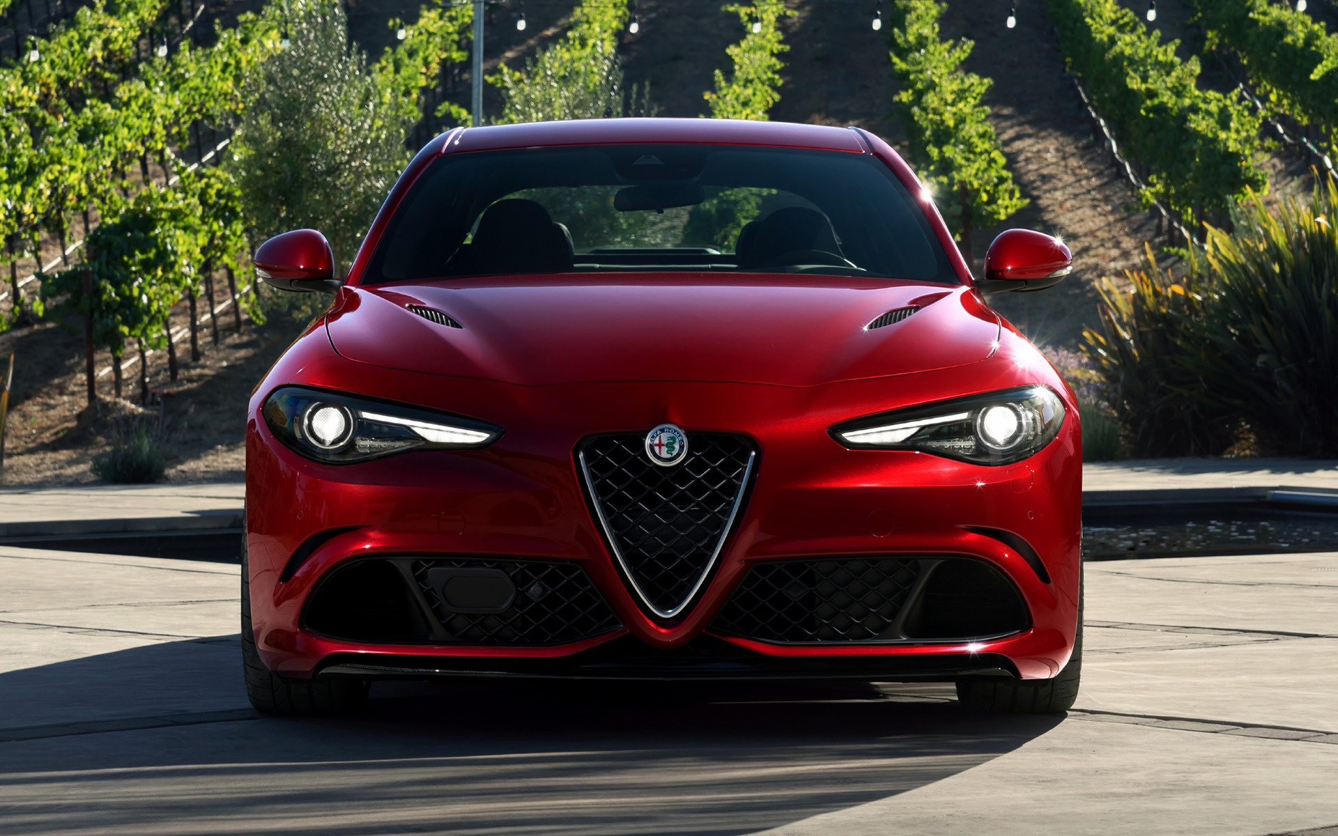 Alfa Romeo Giulia Qv Front- WallpaperUse