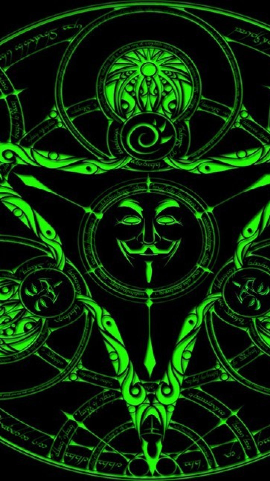 anonymous wallpaper,green,pattern,psychedelic art,fractal art,design ...